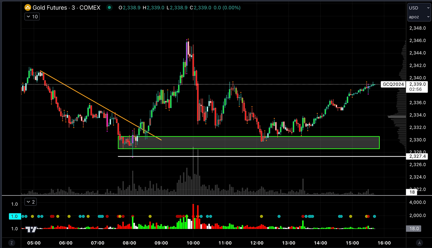 Volume and Price Action Mastery in Gold's Session - Hawkeye Traders